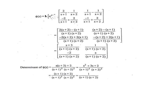 ACS MODULE - Review of advanced control system | PPT