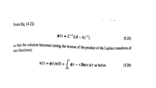 ACS MODULE - Review of advanced control system | PPT
