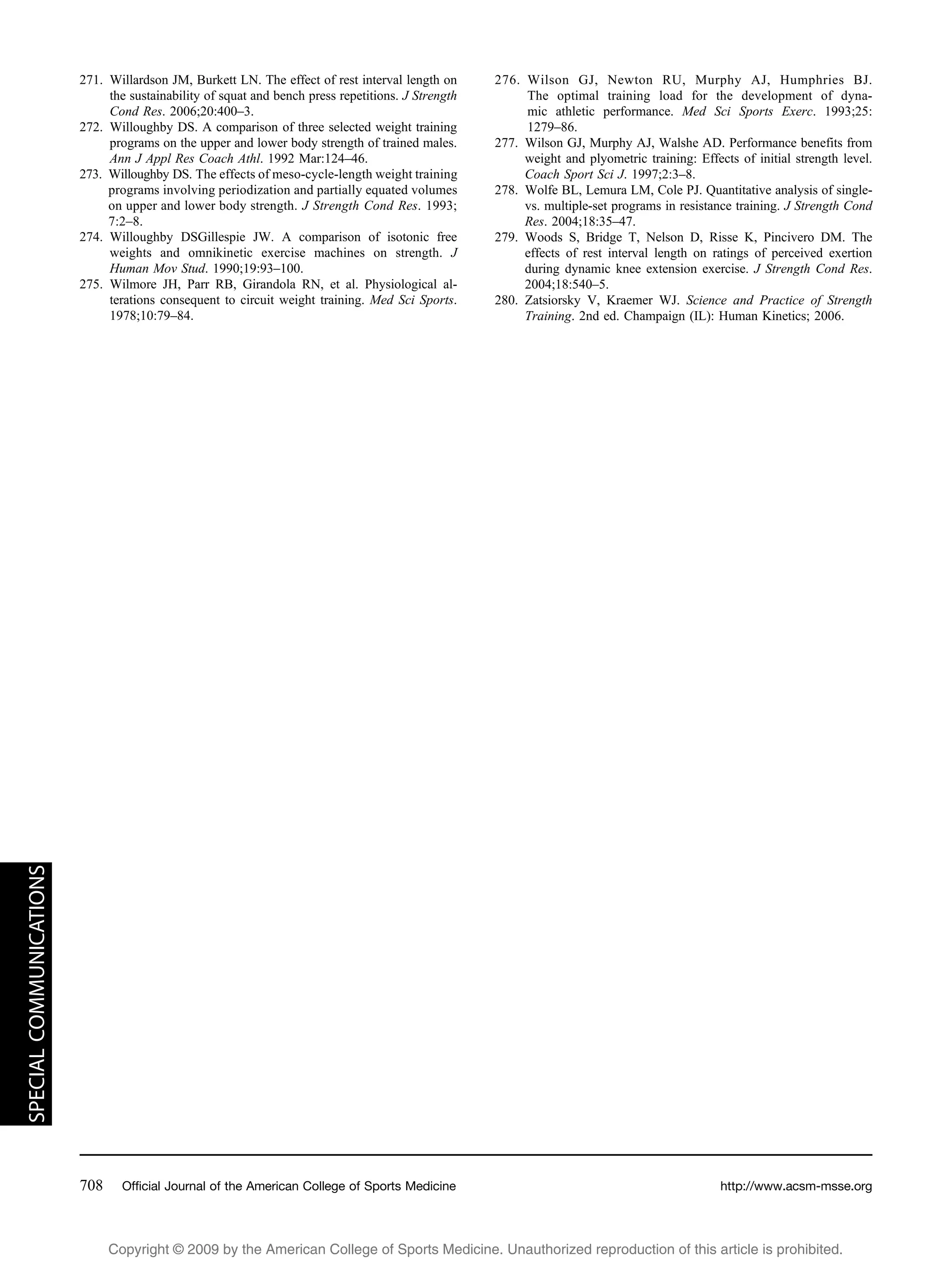 Acsm recommendations | PDF
