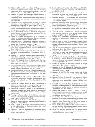 Acsm recommendations | PDF