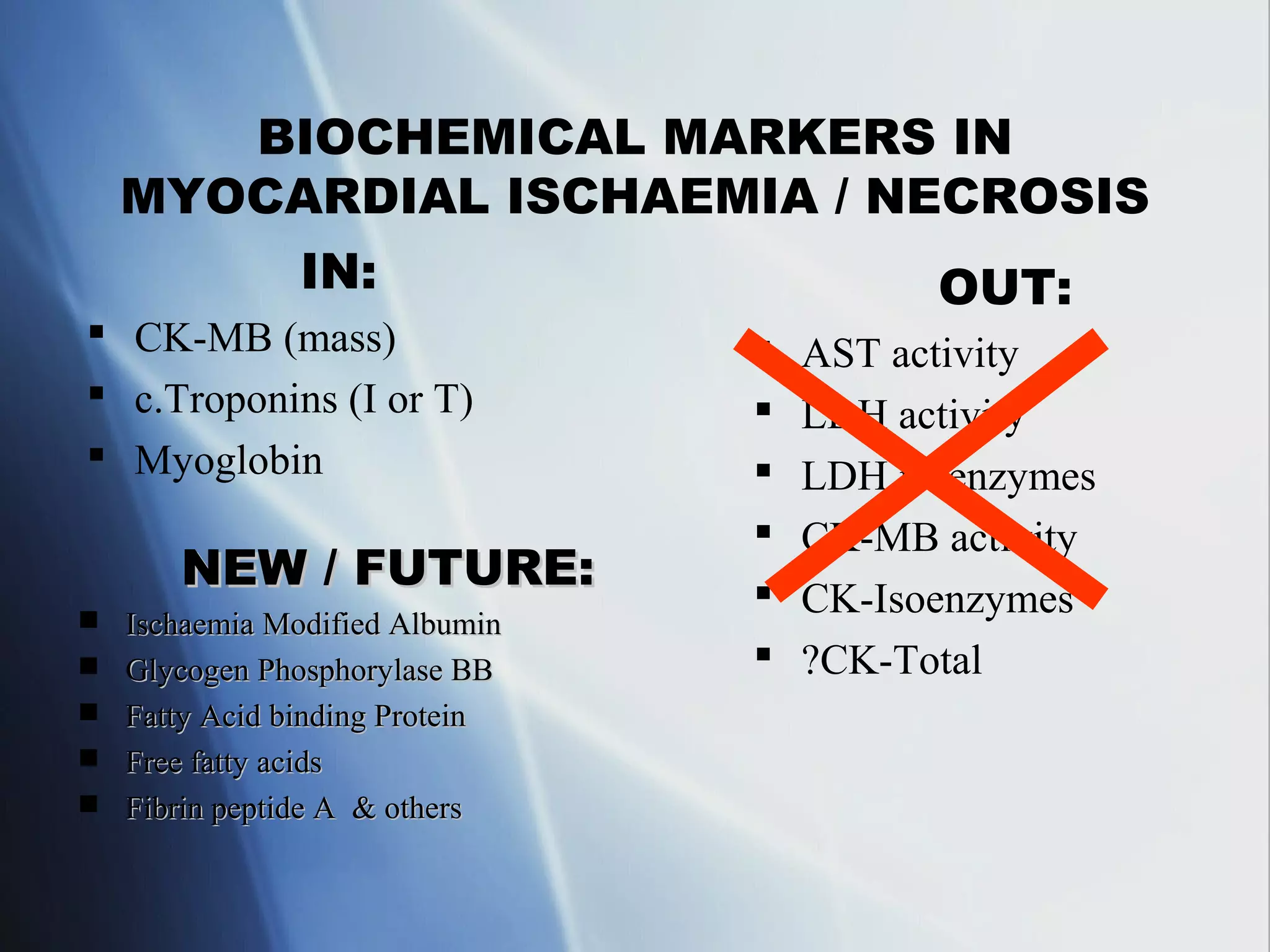 Acs – new biomarkers & role of newer anticoagulants | PPT