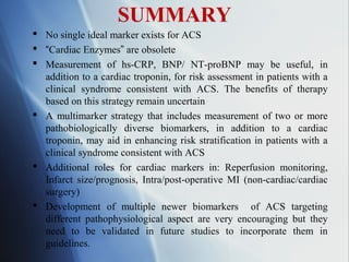 Acs – new biomarkers & role of newer anticoagulants | PPT