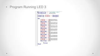 Running LED | PPTX
