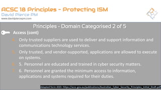 ASCP17 Principles to protect ISM from cyber threats draft Feb 2019 | PPT