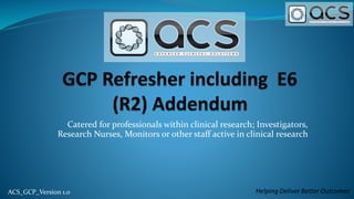 Acs presentation | PPTX