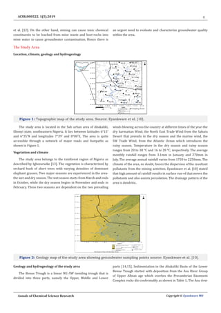 A Preliminary Assessment of Hydrogeochemical Quality of Groundwater around Rural Communities of ...