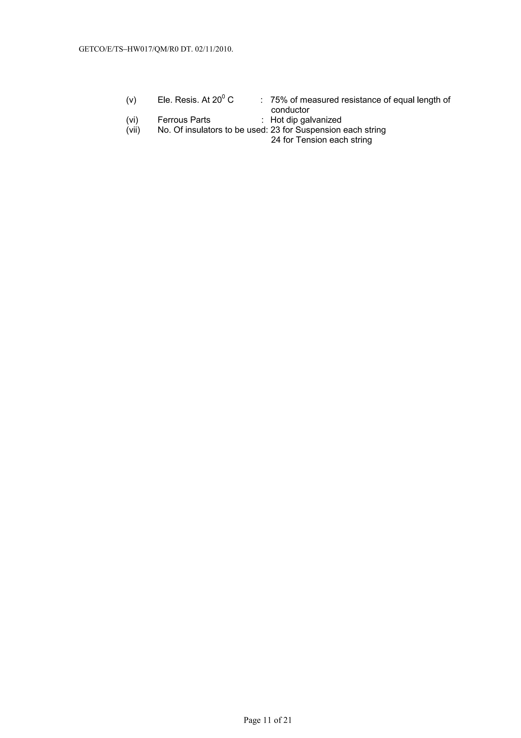 Acsr moose conductor | PDF