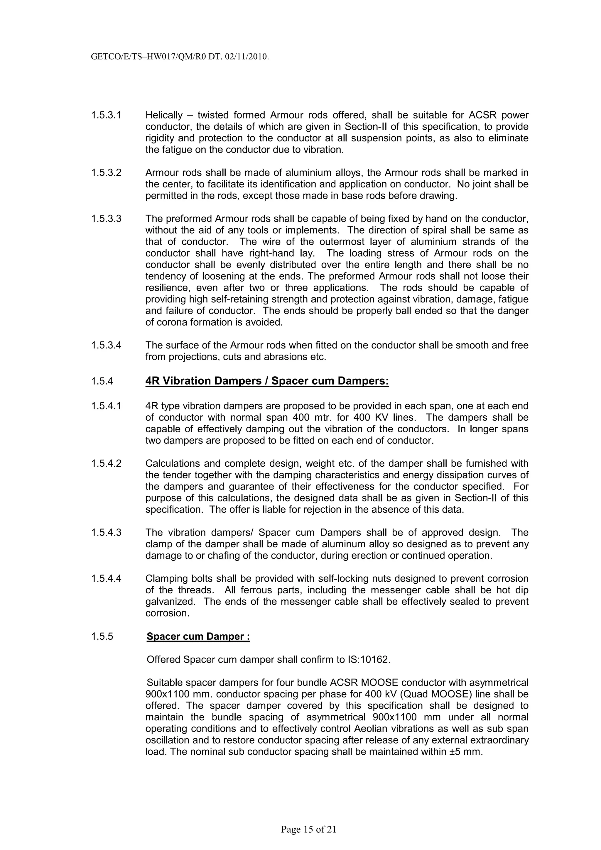 Acsr moose conductor | PDF