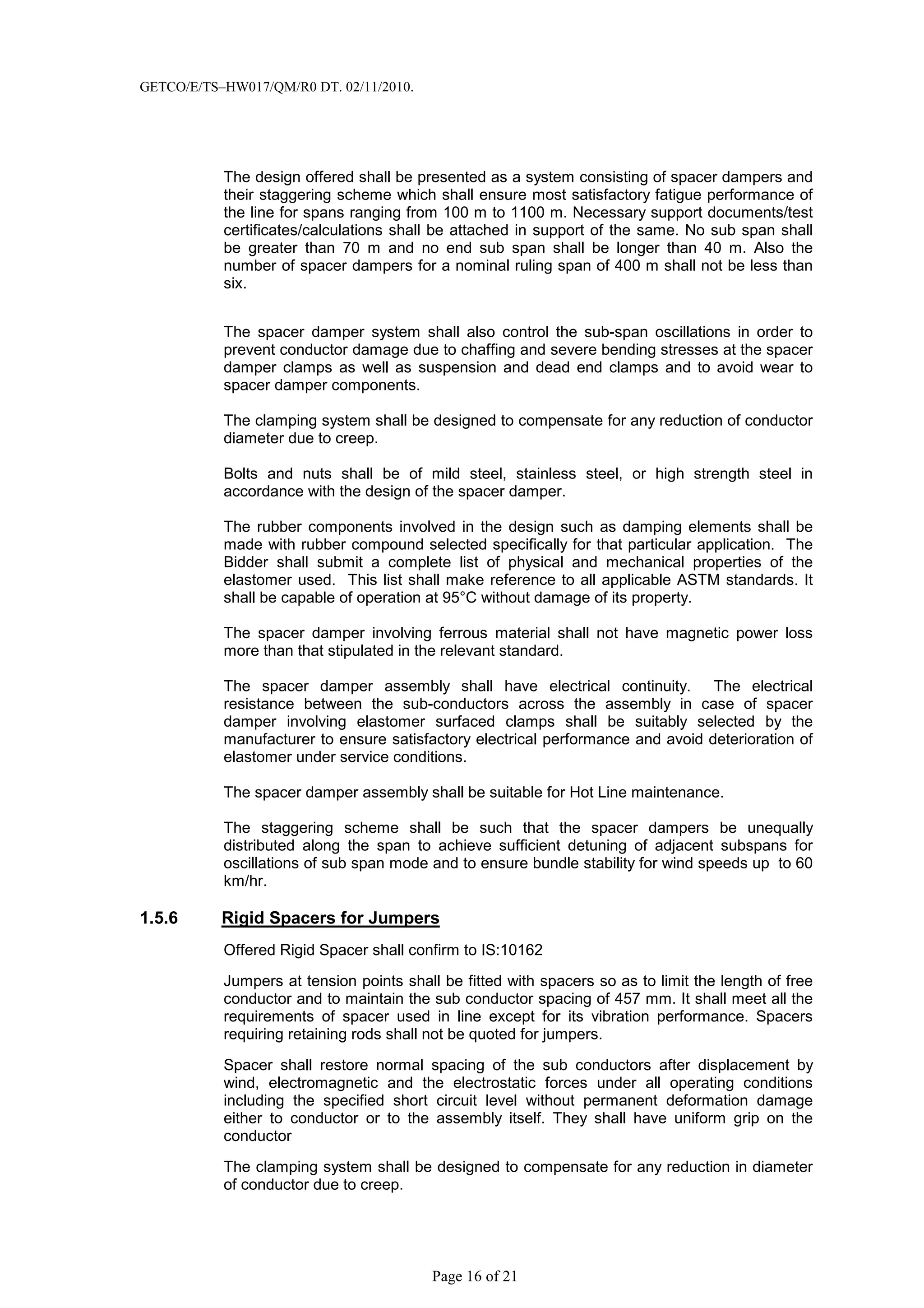 Acsr moose conductor | PDF