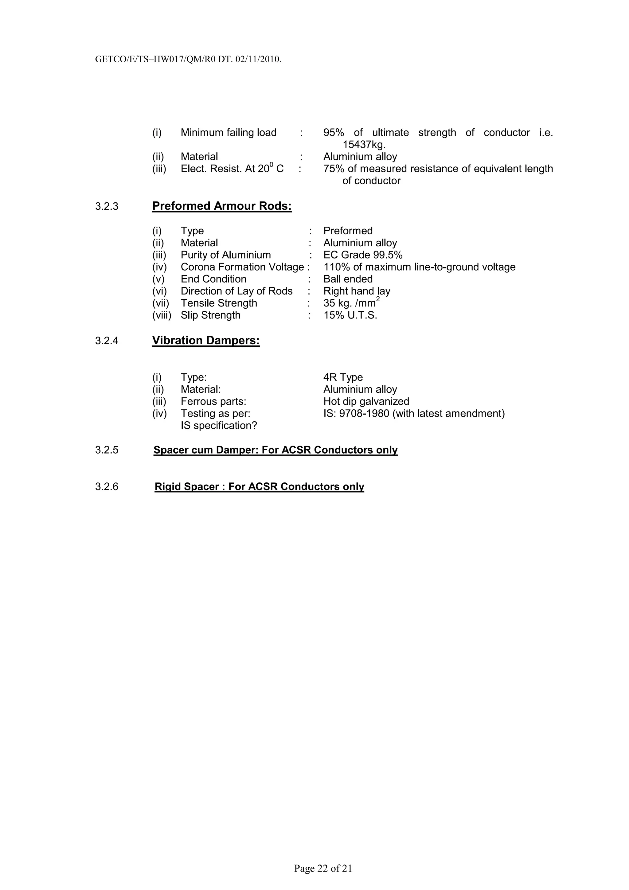 Acsr moose conductor | PDF