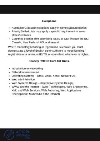 Acs rpl samples | PDF