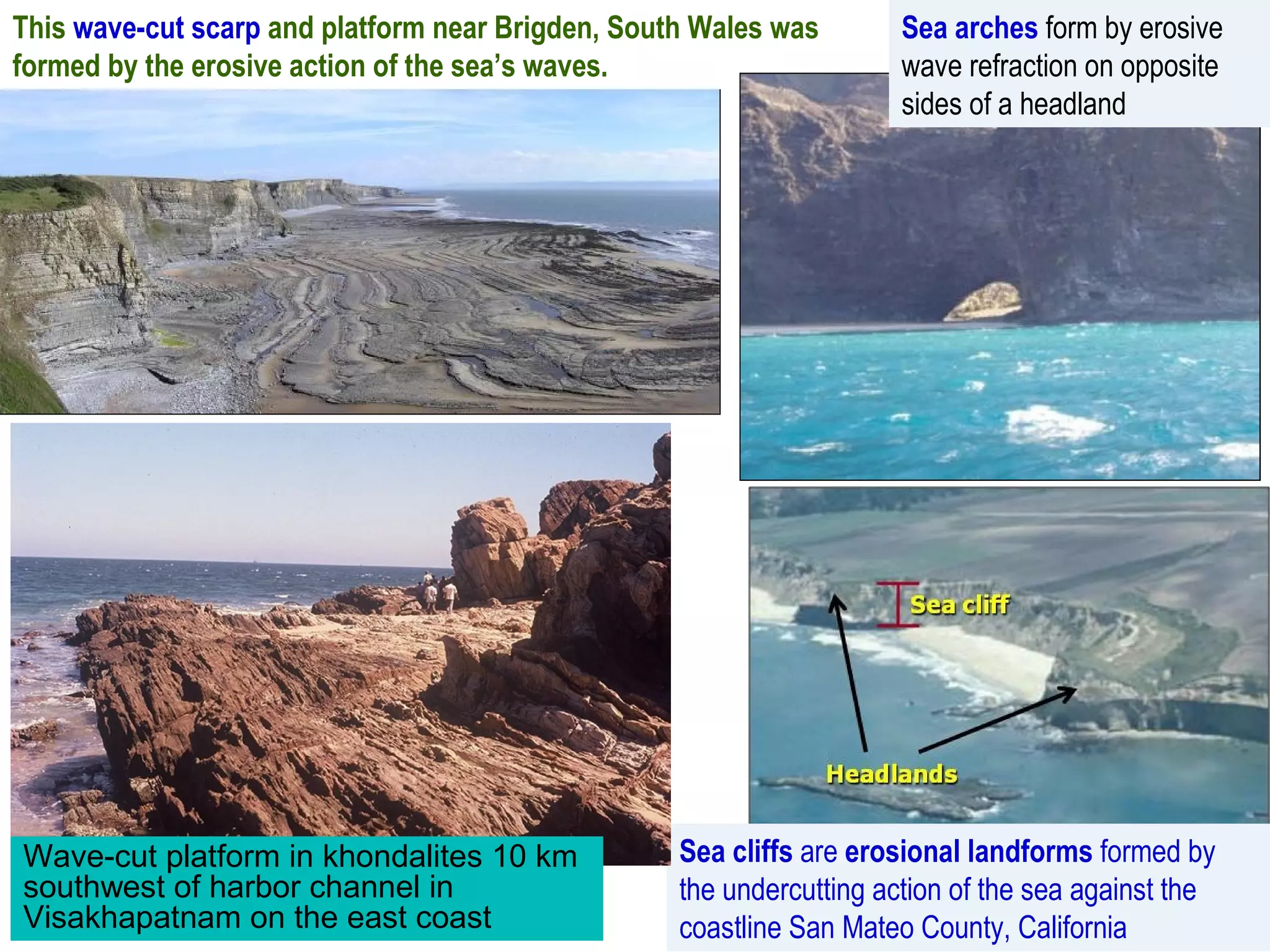 Geomorphology at a glance: Major landforms | PPT | Geography | Science