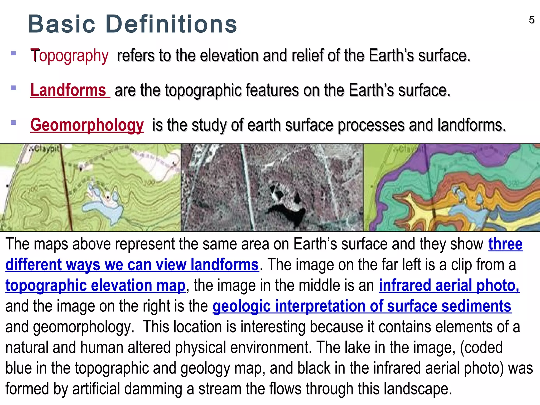 Geomorphology at a glance: Major landforms | PPT
