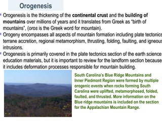 Geomorphology at a glance: Major landforms | PPT