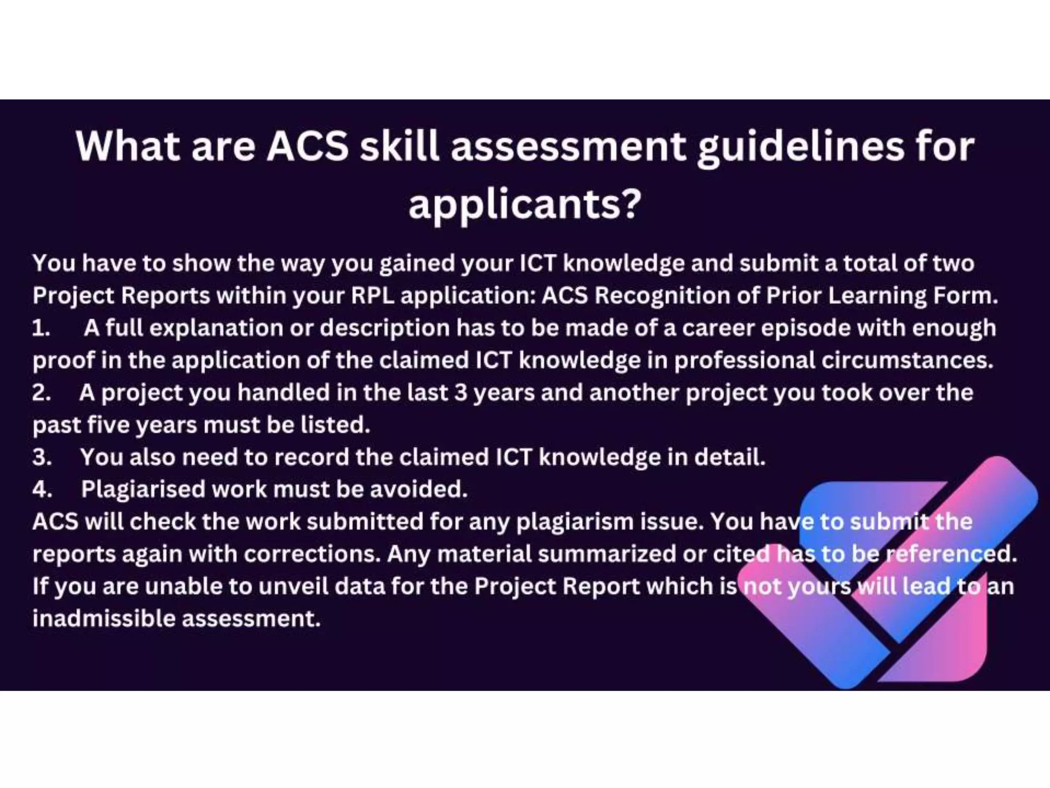 ACS Skill Assessment Necessary Information | PPTX