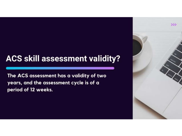 ACS Skill Assessment Necessary Information | PPTX