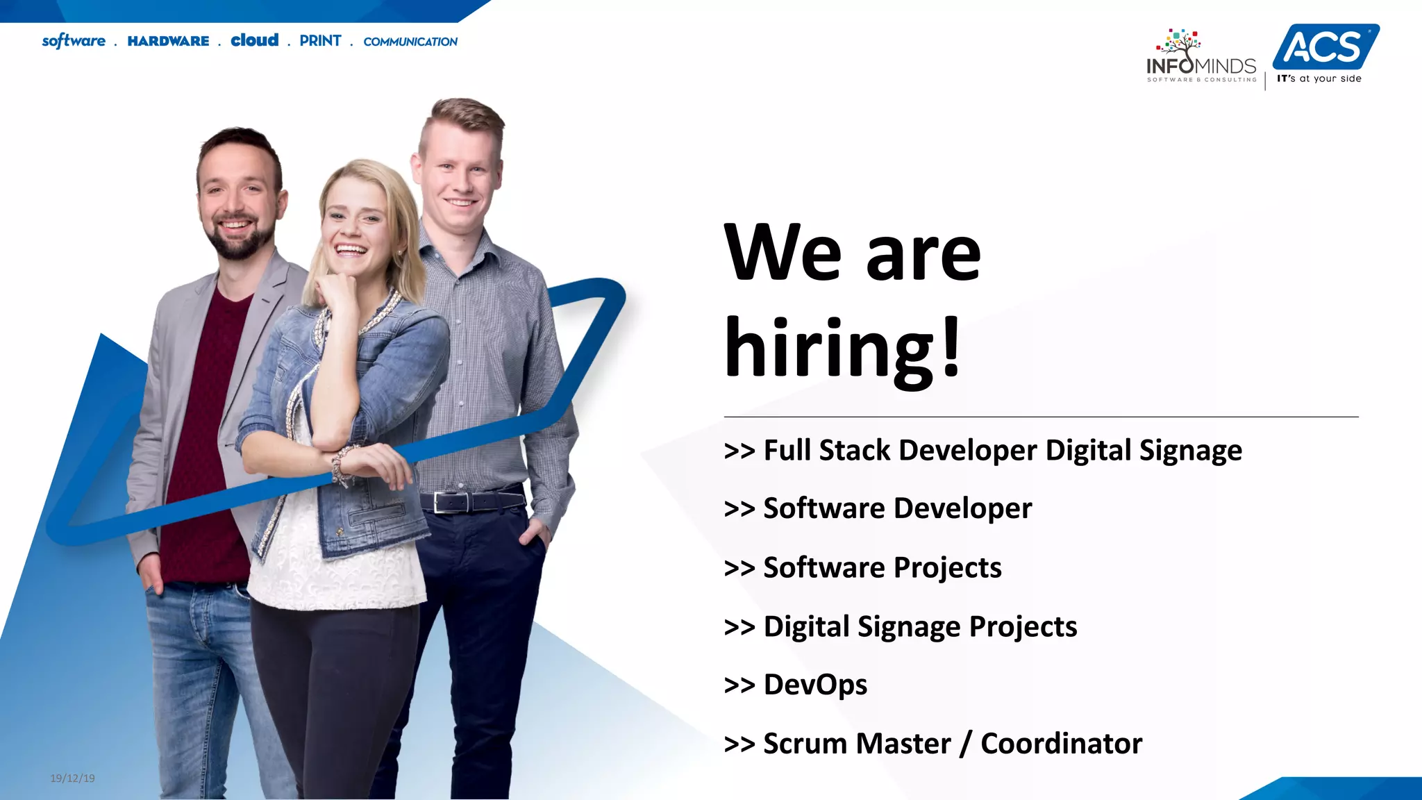 ACS Data Systems - IT's at your side! | PPT