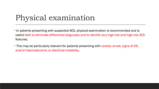 ACS STEMI acute ST-segment elevation myocardial infarction (STEMI ...