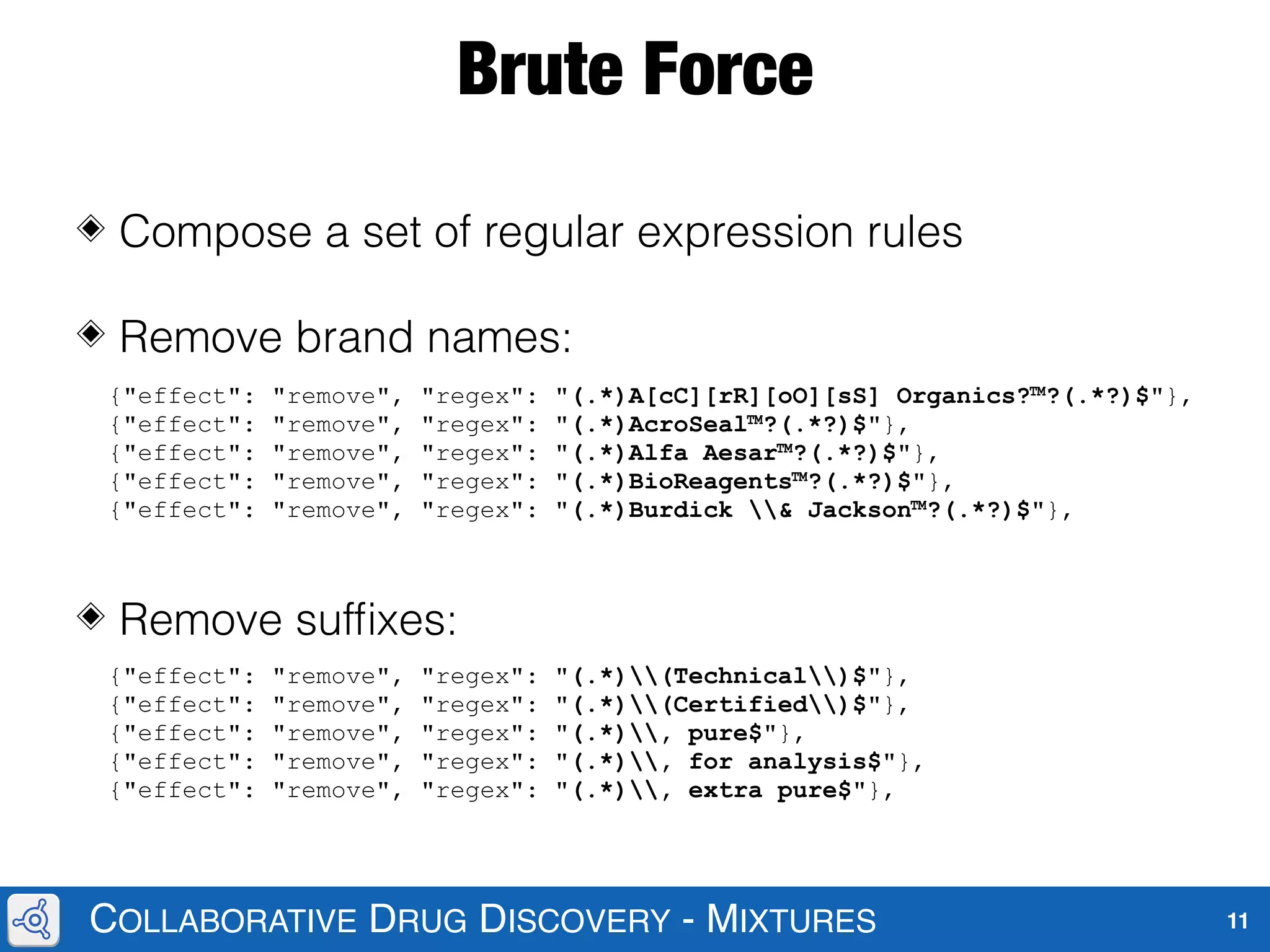 Chemical mixtures: File format, open source tools, example data, and ...