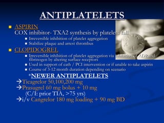 Acute Coronary Syndrome Management RRT | PPT
