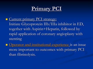 Acute Coronary Syndrome Management RRT | PPT
