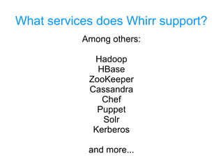 CloudStack, jclouds and Whirr! | PPT