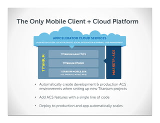 Appcelerator’s Cocoafish Acquisition and the Future of the Mobile Cloud | PPT