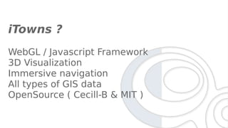 Act 00085 i towns, nouveau framework pour la visualisation 3d web | PDF