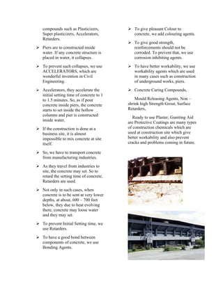 Advances in Concrete Technology | DOC | Civil Engineering Industry ...