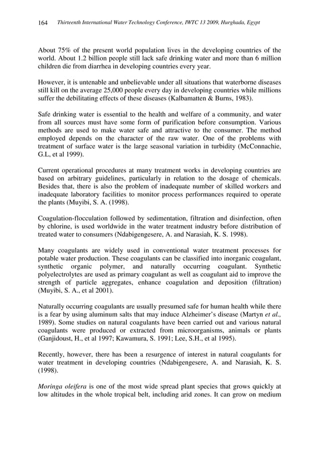 Act. 7. moringa_oleifera_seeds_as_natural_coagulant_for_water_treatment | PDF | Water Services ...