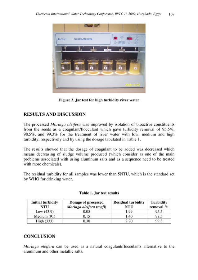 Act. 7. moringa_oleifera_seeds_as_natural_coagulant_for_water_treatment | PDF | Water Services ...
