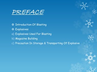 Blasting | PPTX