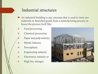 Advanced Type Civil Engineering Structures | PPTX