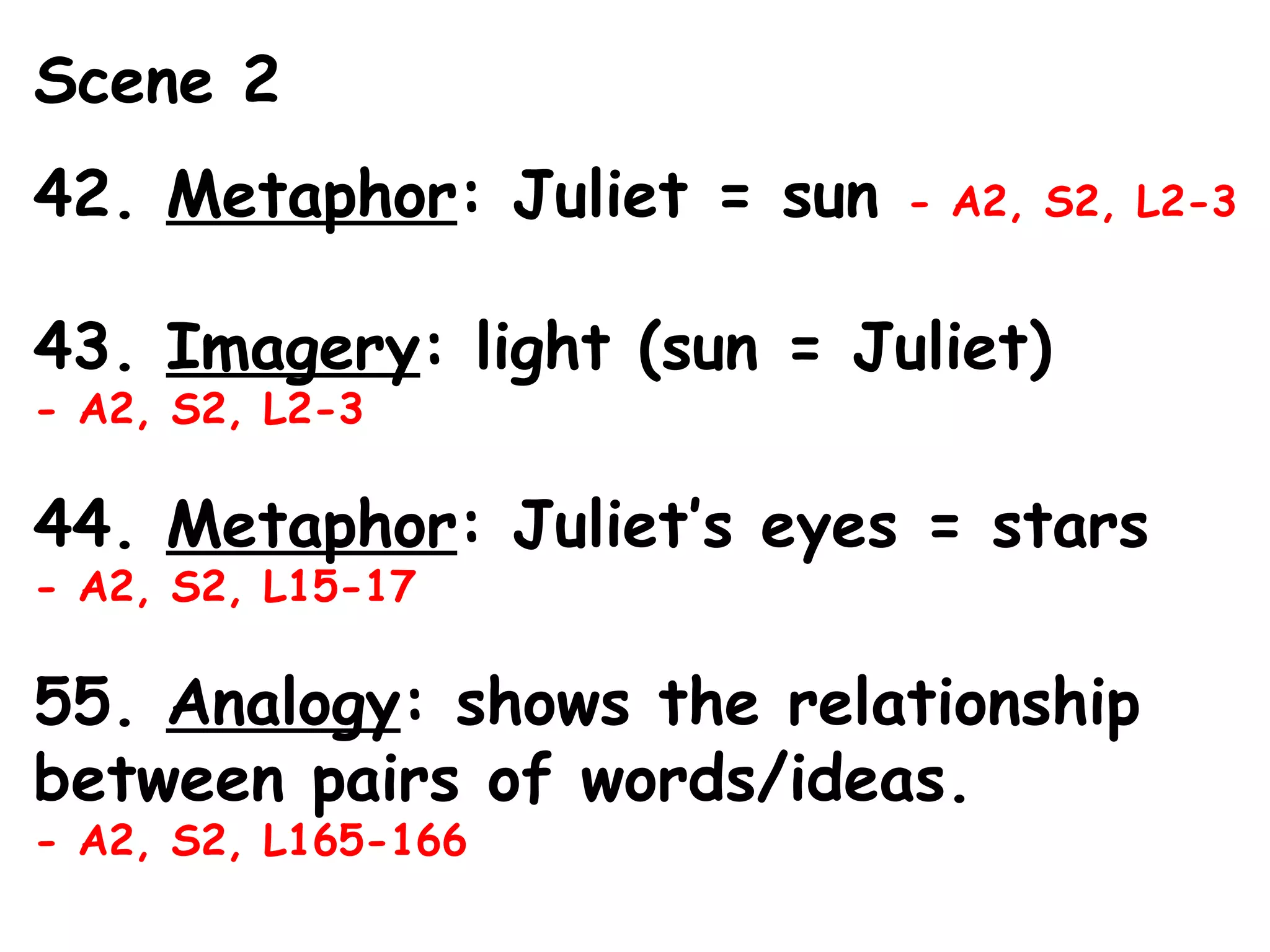 Romeo & Juliet Act 2 Sticky Notes 2 | PPT