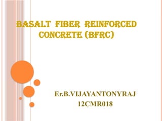 Advanced concrete technology for civil engineering | PPTX