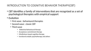 Acceptance and commitment therapy in Psychiatry | PPT