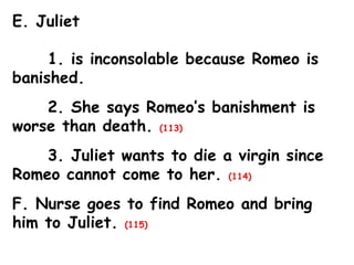 Romeo & Juliet Act 3 Outline | PPT