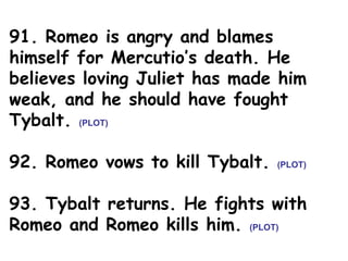 Romeo & Juliet Act 3 Sticky Notes | PPT