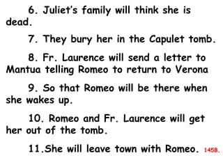 Romeo & Juliet Act 4 Outline | PPT