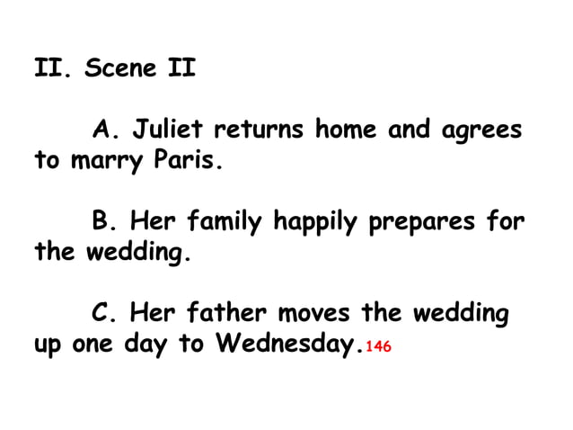 Romeo & Juliet Act 4 Outline | PPT | Marriage and Civil Unions | Family ...