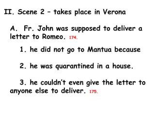 Romeo & Juliet Act 5 Outline | PPT