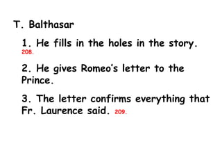 Romeo & Juliet Act 5 Outline | PPT