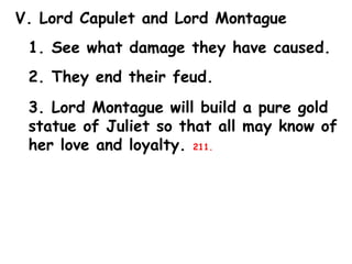 Romeo & Juliet Act 5 Outline | PPT