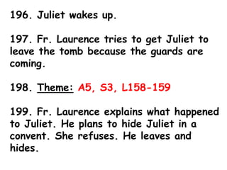 Romeo & Juliet Act 5 Sticky Notes | PPT