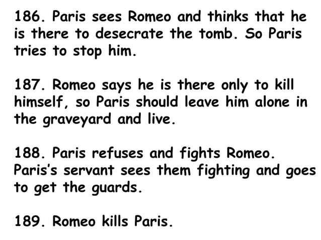 Romeo & Juliet Act 5 Sticky Notes | PPT