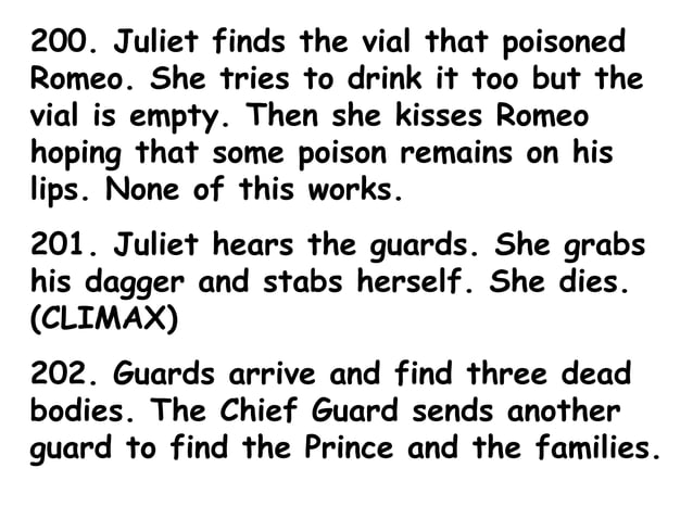 Romeo & Juliet Act 5 Sticky Notes | PPT