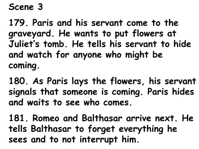 Romeo & Juliet Act 5 Sticky Notes | PPT