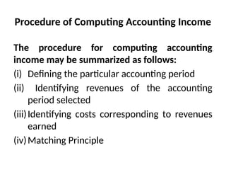 ACT-6231(Chapter 3).pptx Income concepts | PPT