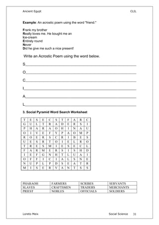 Act. ancient egypt | PDF