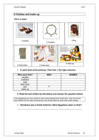 Act. ancient egypt | PDF